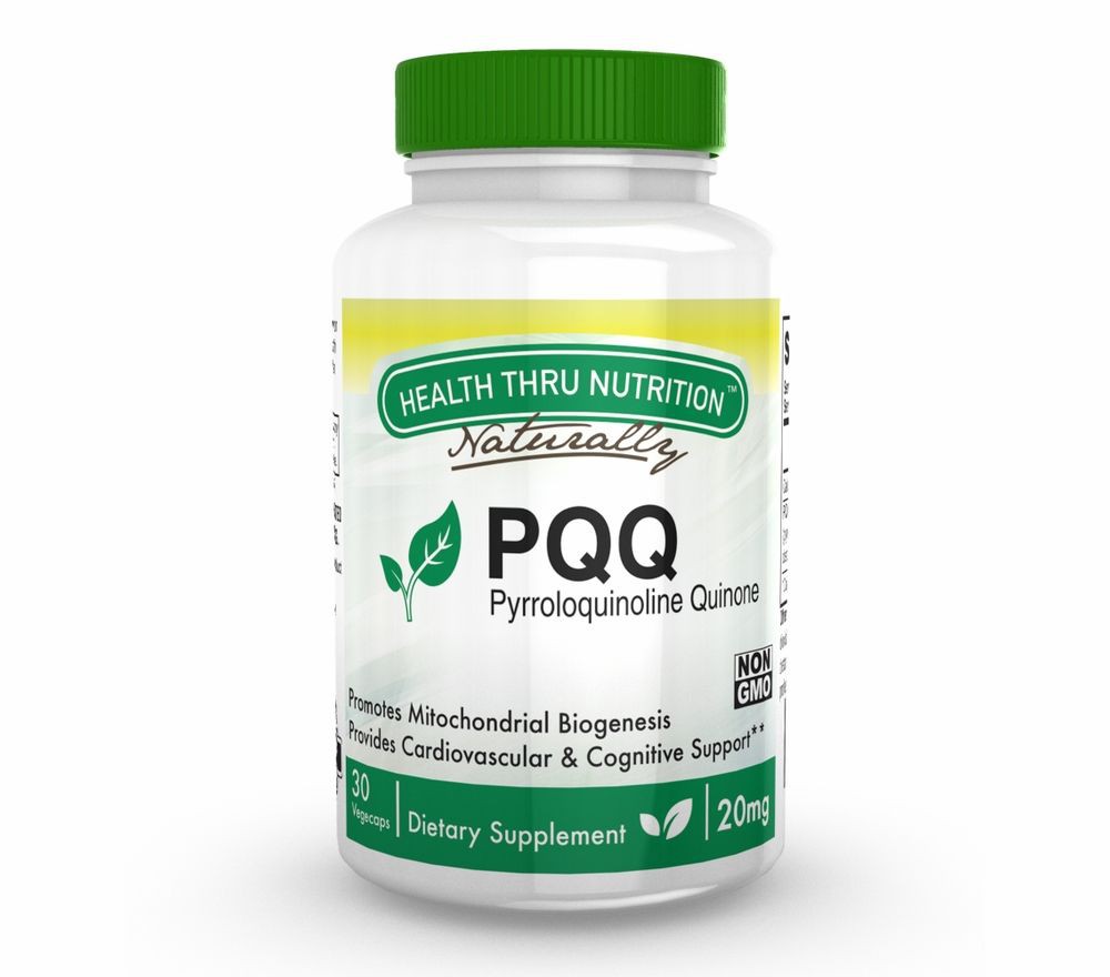 Comprar PQQ (as PureQQ™) 20 mg (non-GMO) (30 Vegicaps) - Health Thru N